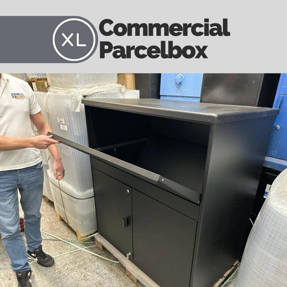 XL Commercial Parcelbox (Installed) - Parcel-Boxes.co.uk
